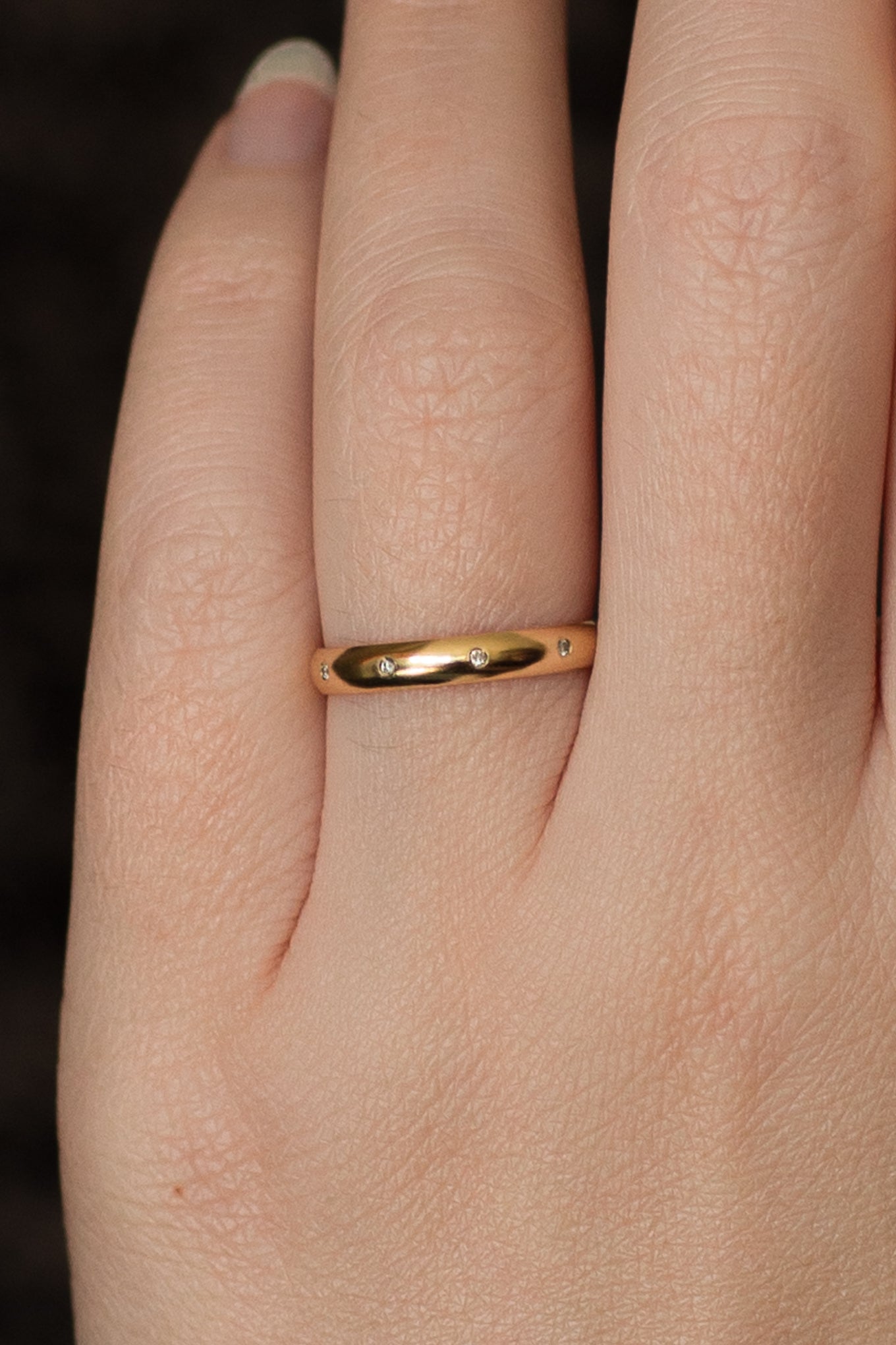 Cloak Band - 3mm with Flush Diamonds – Tura Sugden